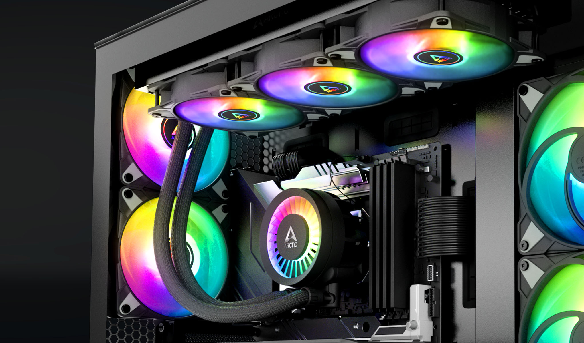 ARCTIC Support A RGB Setup Guide User Manual