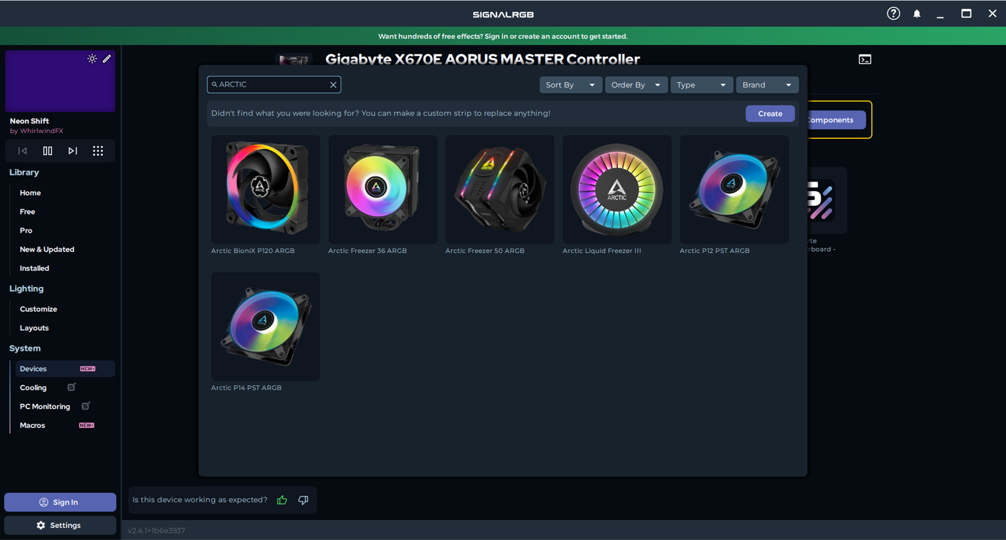 ARCTIC Support - A-RGB Setup Guide - User Manual